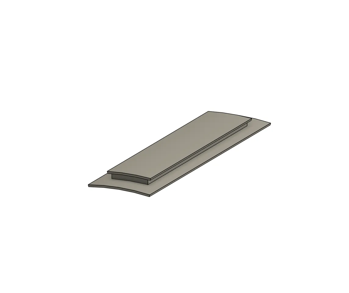 model train roof replacement by JC | Download free STL model ...