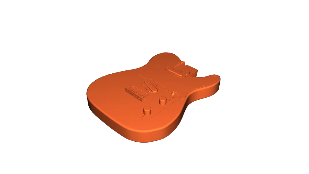 Telecaster 3d model by Bibbosik | Download free STL model | Printables.com