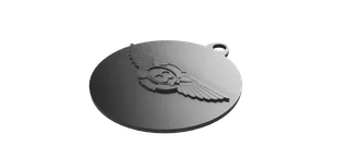 Bugatti logo & writing keychain by Magic Printing | Download free STL ...