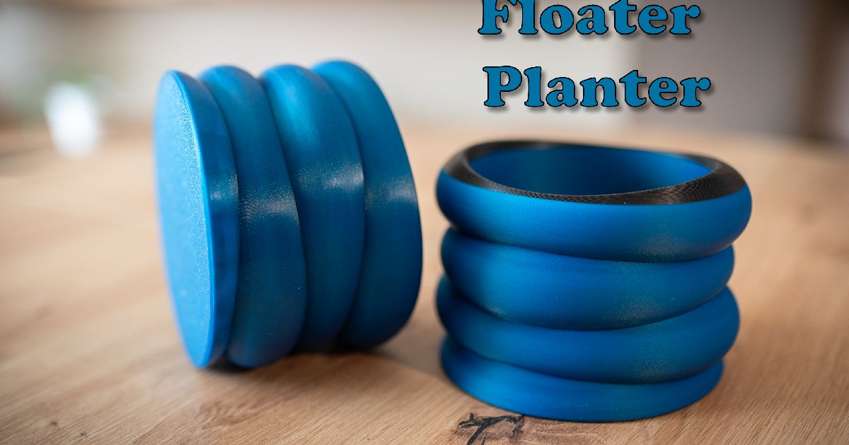 Floater planter by Spool_is_the_limit | Download free STL model ...