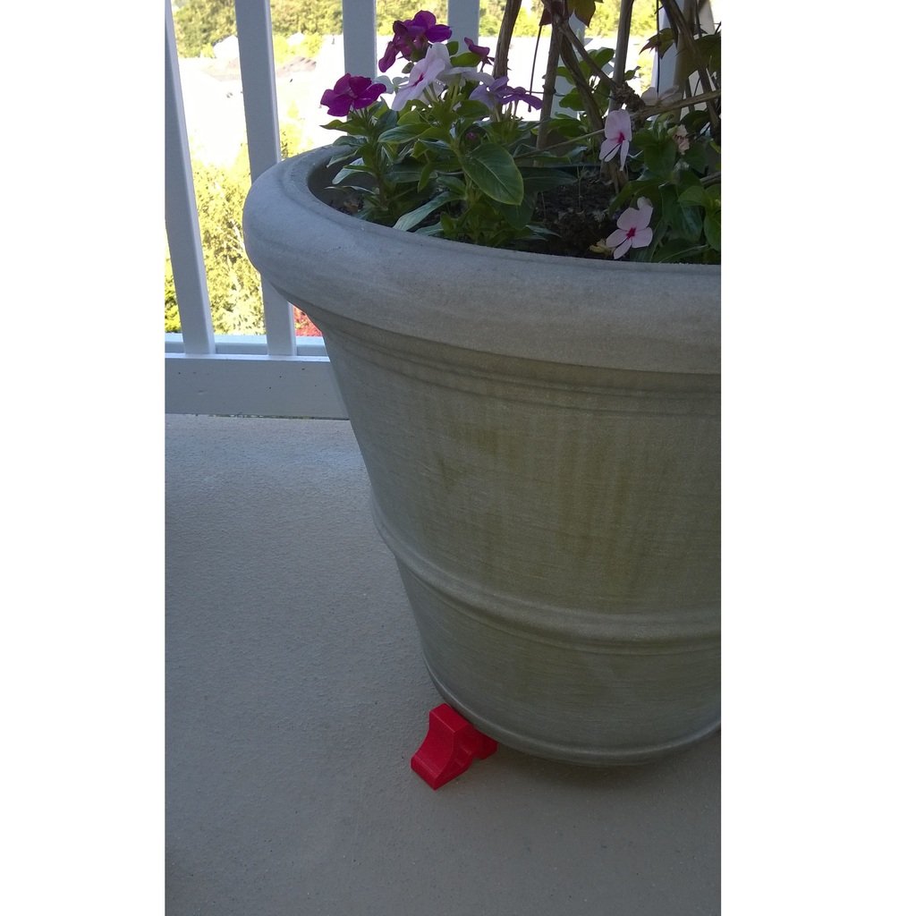 Flower Pot Feet by Jakob Hansen | Download free STL model | Printables.com