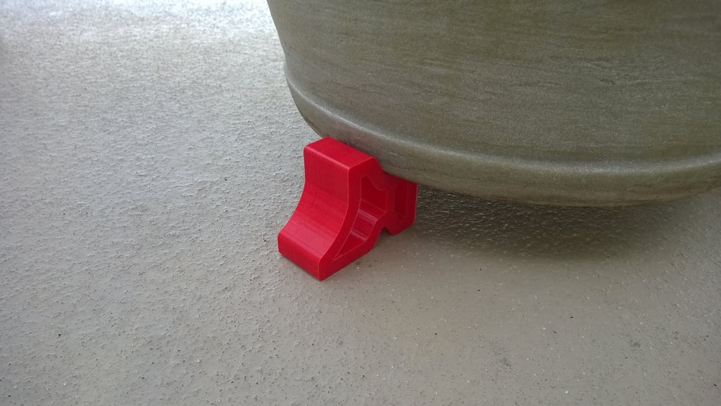 Flower Pot Feet by Jakob Hansen | Download free STL model | Printables.com