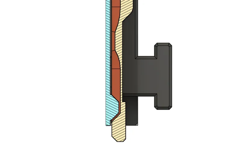 LDC - Locking Dovetail Connector for Festool MFT/3 by bequ3 | Download ...