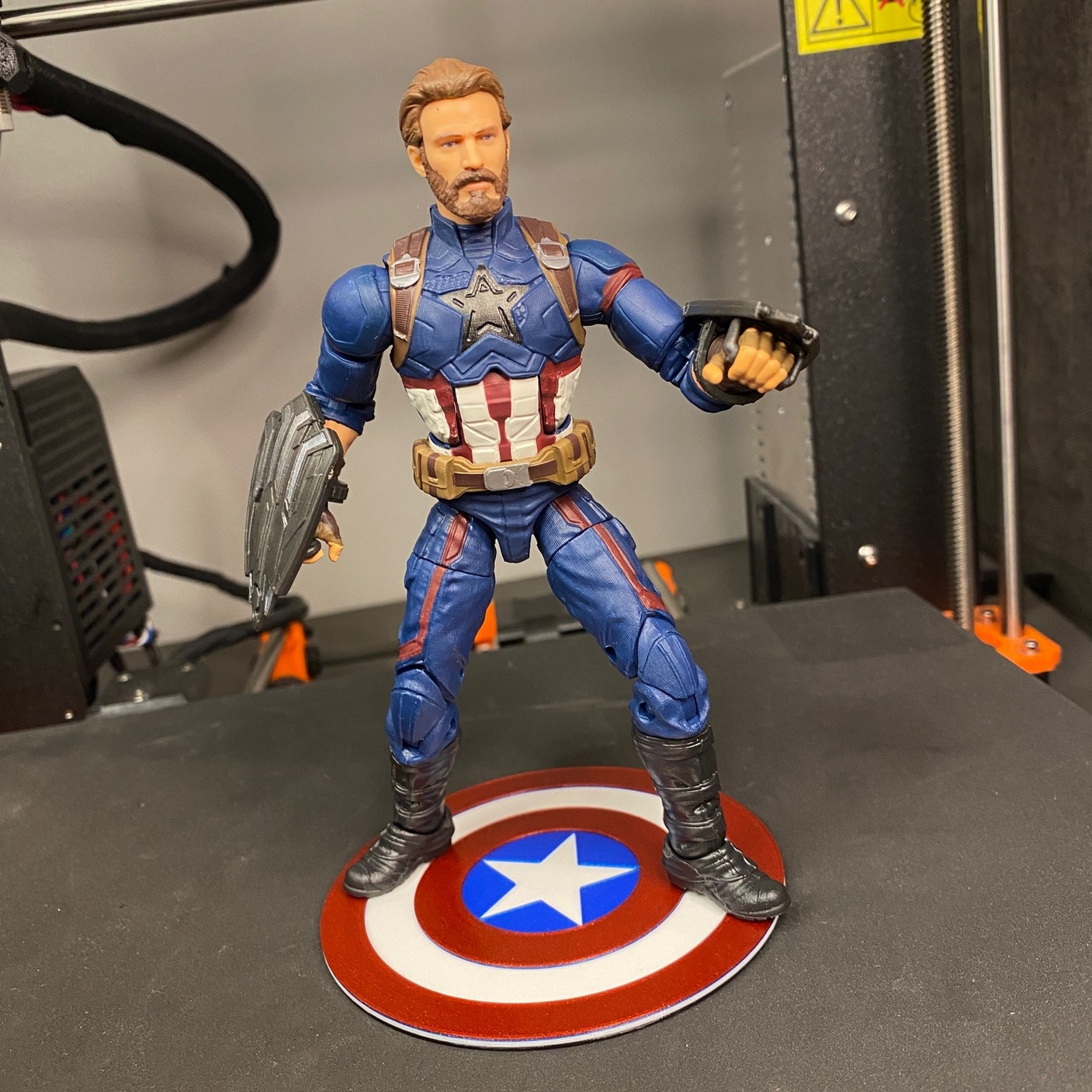 Captain America Shield Classic Coaster by nerdyviews | Download free ...