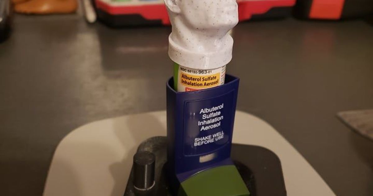 Rock Topper For Inhalers by cornspirit | Download free STL model ...