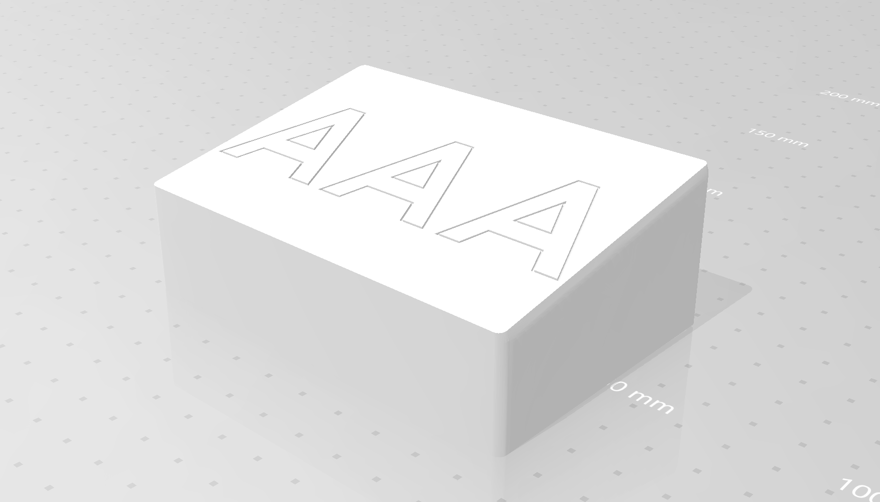 Tiered AAA battery box by Nick | Download free STL model | Printables.com