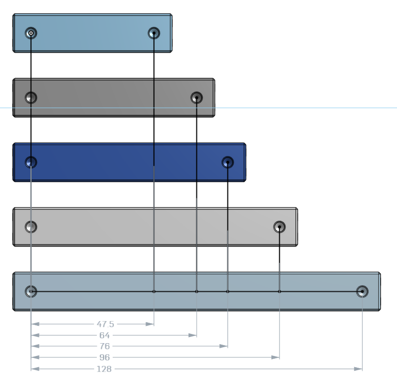 Simple Drawer Pulls - Different sizes by Annoya | Download free STL ...