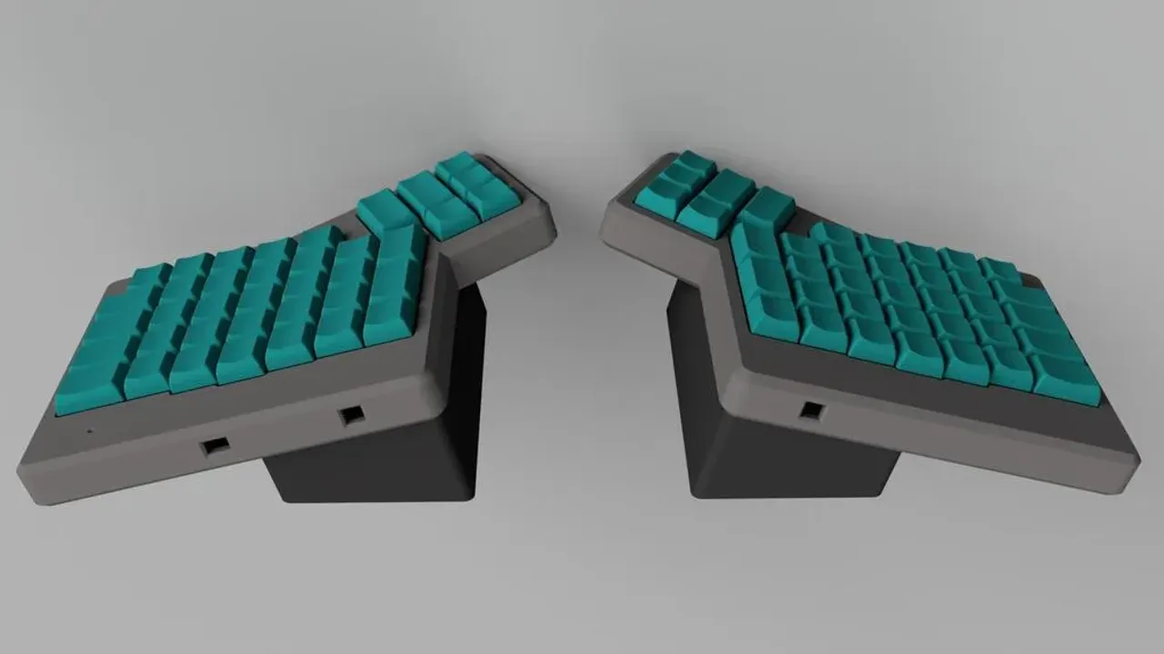 Ergodox Mechanical Keyboard by flobler | Download free STL model | Printables.com