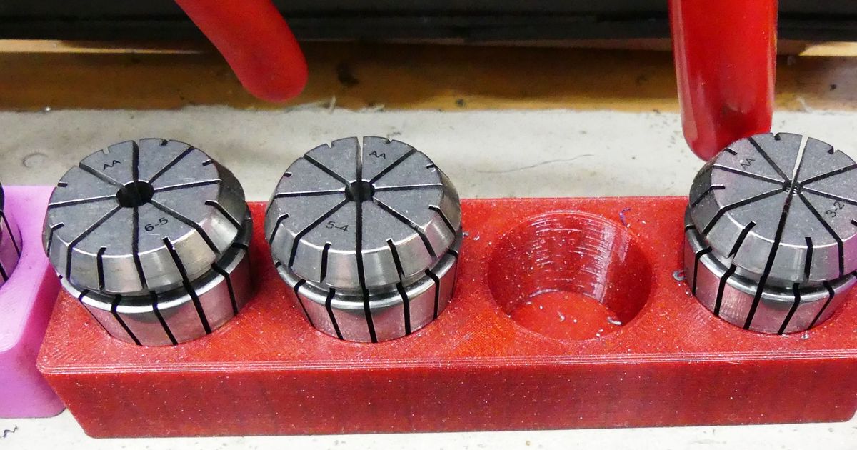 ER32 Collet Stand by werz 99 | Download free STL model | Printables.com
