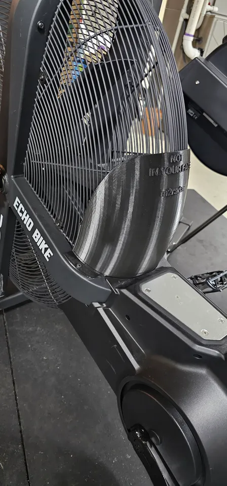 Rogue Echo Bike Wind Guard Deflector by CDavid | Download free STL ...