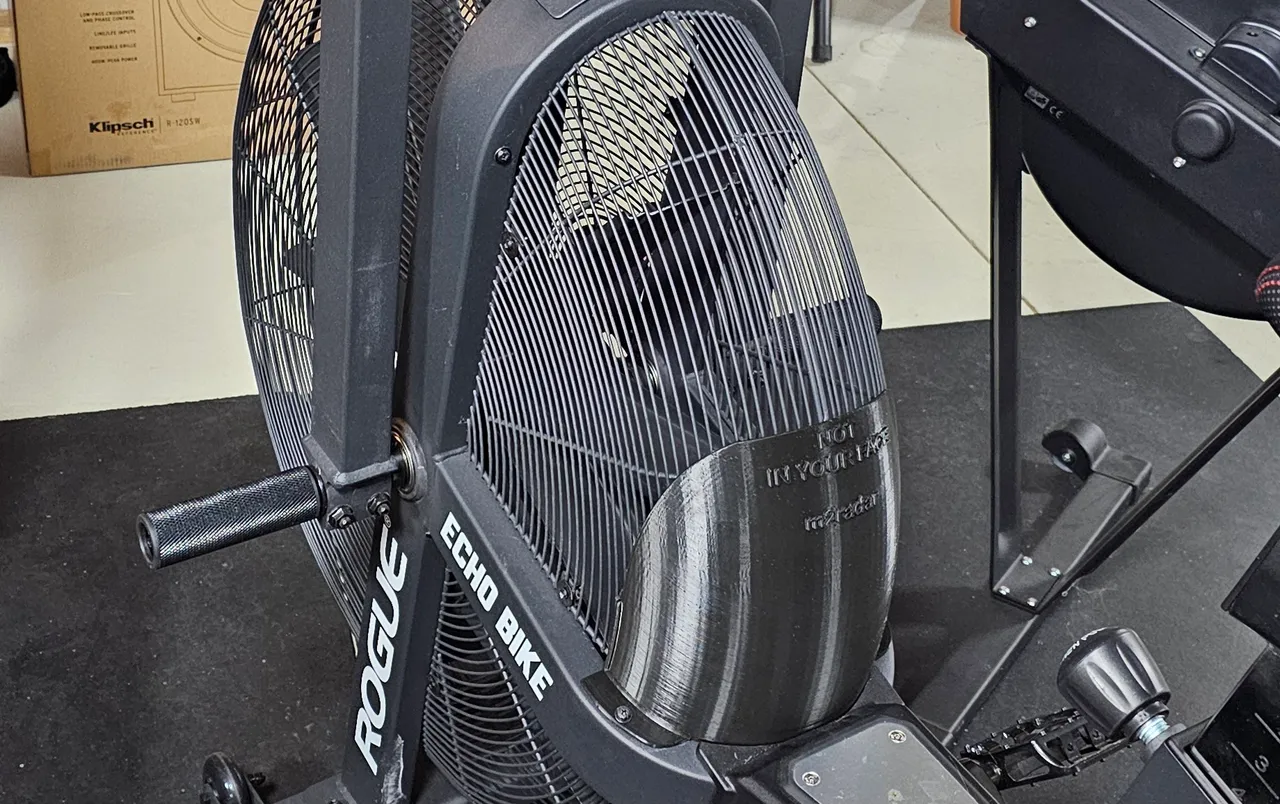 Rogue Echo Bike Wind Guard Deflector by CDavid | Download free STL ...