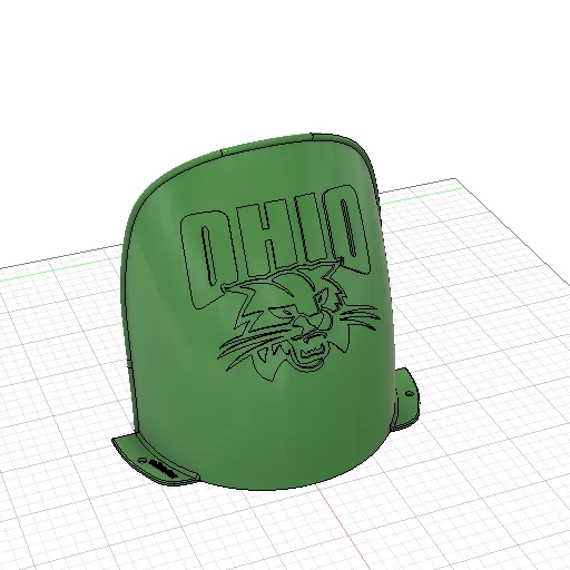 Rogue Echo Bike Wind Guard Deflector by CDavid | Download free STL ...