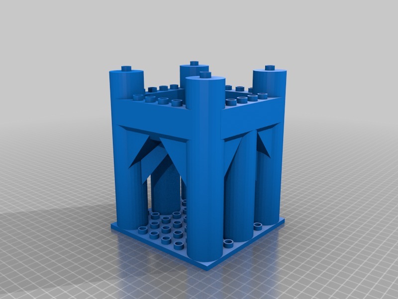 Modular castle kit - Duplo compatible by DanielKSchneider | Download ...