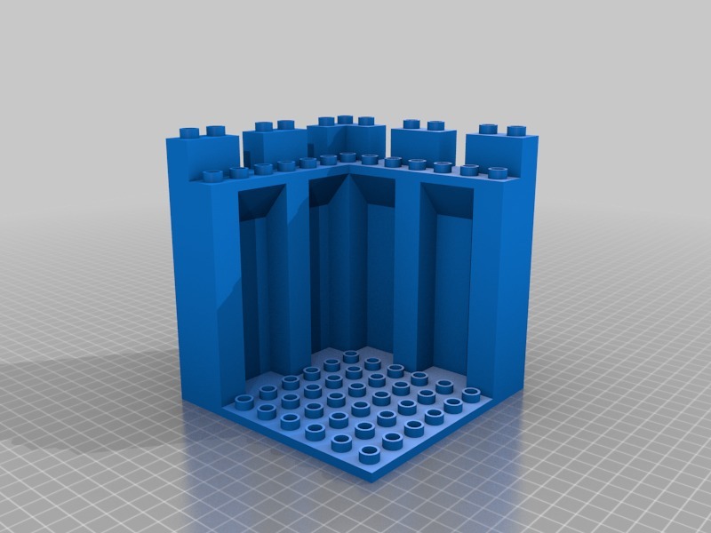 Modular castle kit - Duplo compatible by DanielKSchneider | Download ...