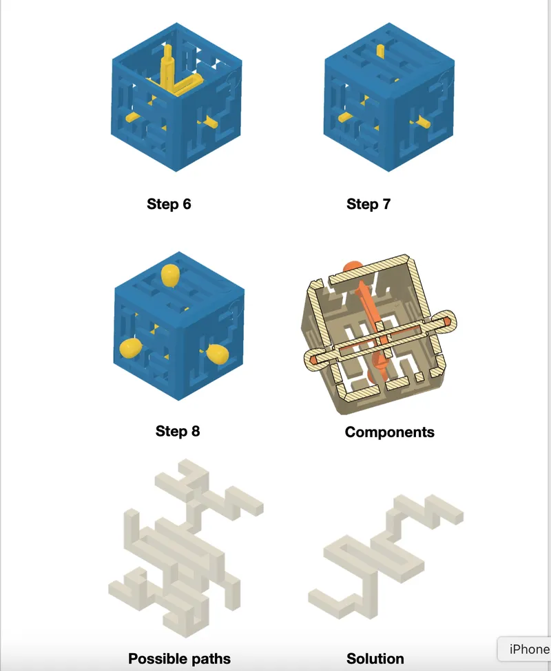 A different type of 3D Maze by Henk | Download free STL model ...