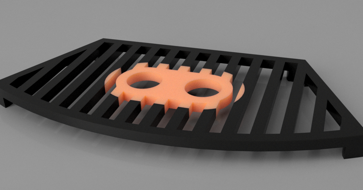 Delonghi Coffee Machine Drip Tray Insert by dewgenenny | Download free ...