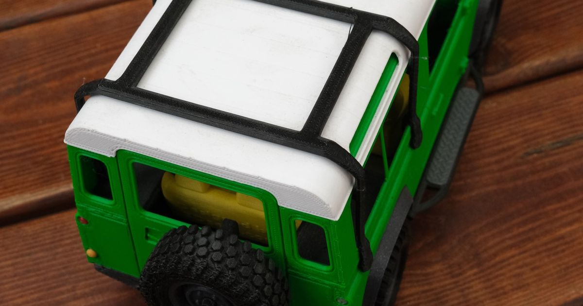 Landy Mini roof rail by Darek | Download free STL model | Printables.com