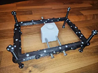 Moose adapter for 3dmakerpro Multi-Axis-Turntable by allabout3dblog ...