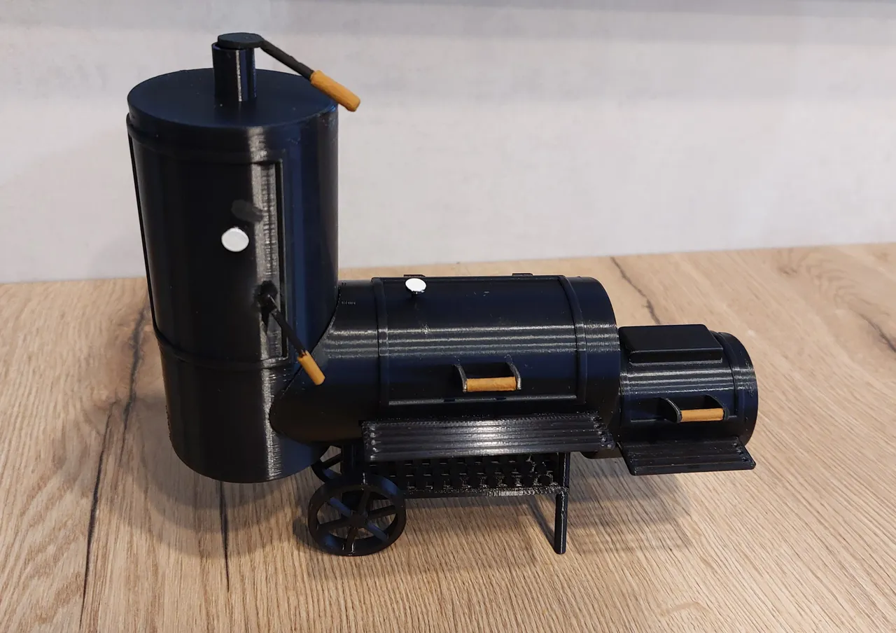 BBQ Smoker by JD | Download free STL model | Printables.com