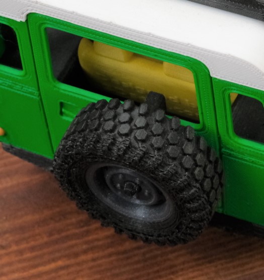 Hook for spare wheel Landy Mini by Darek | Download free STL model ...