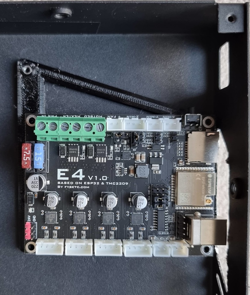 Fysetc E4 board adapter for Ender 5 Pro by hmsq82 | Download free STL ...