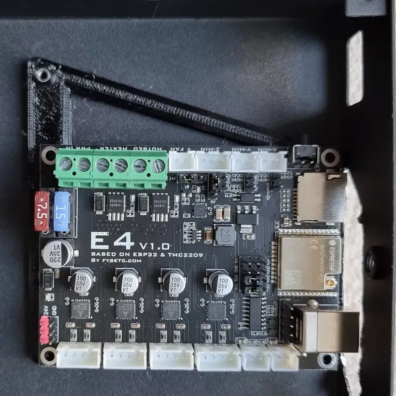 FYSETC E4 3D Printer Motherboard With ESP32 3D CAD Model, 46% OFF