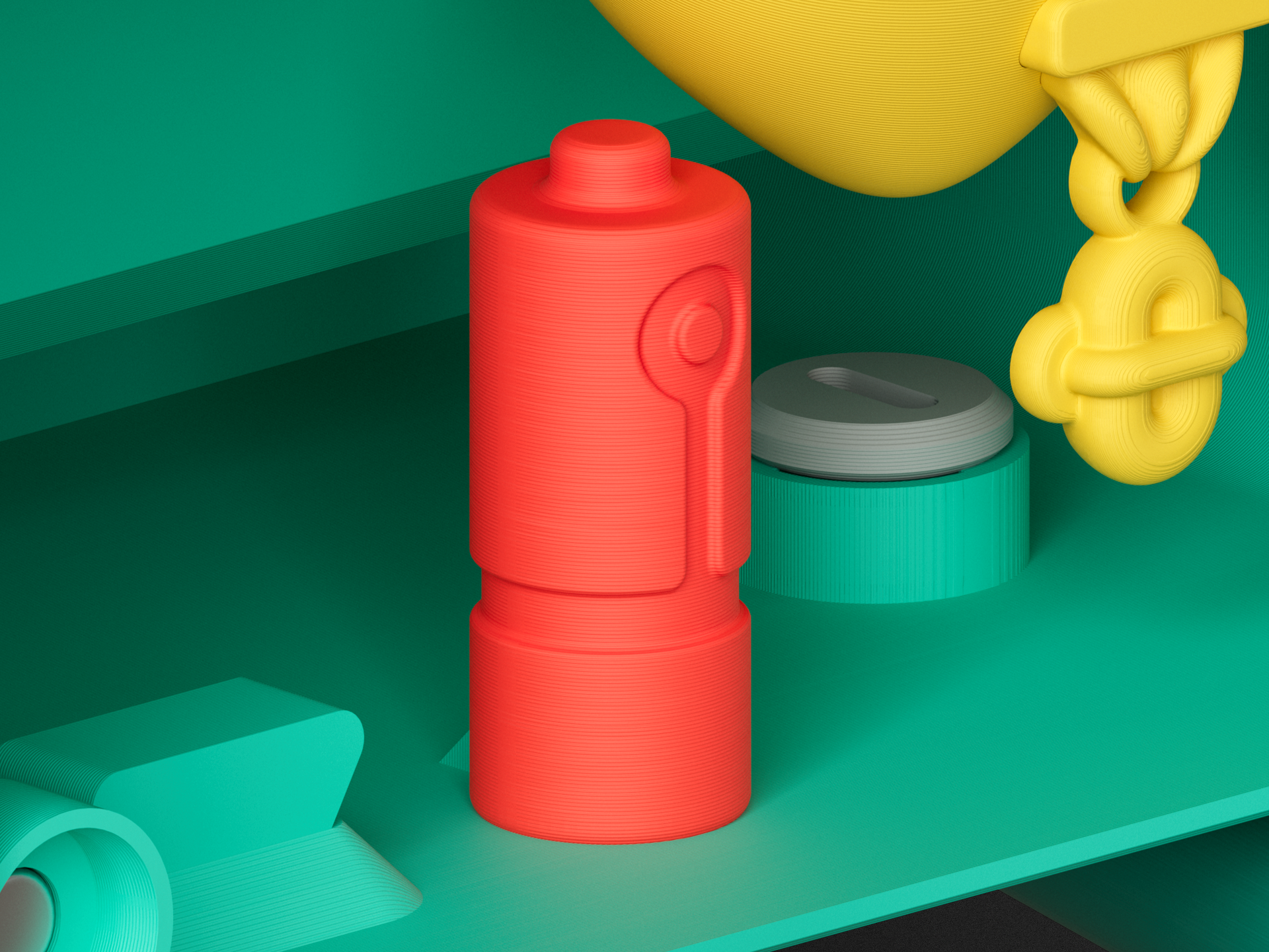 Adventure Time BMO Figure (Interactive) by Popandsicle | Download free ...