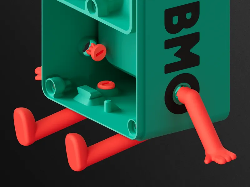 Adventure Time BMO Figure (Interactive) by Popandsicle | Download free ...