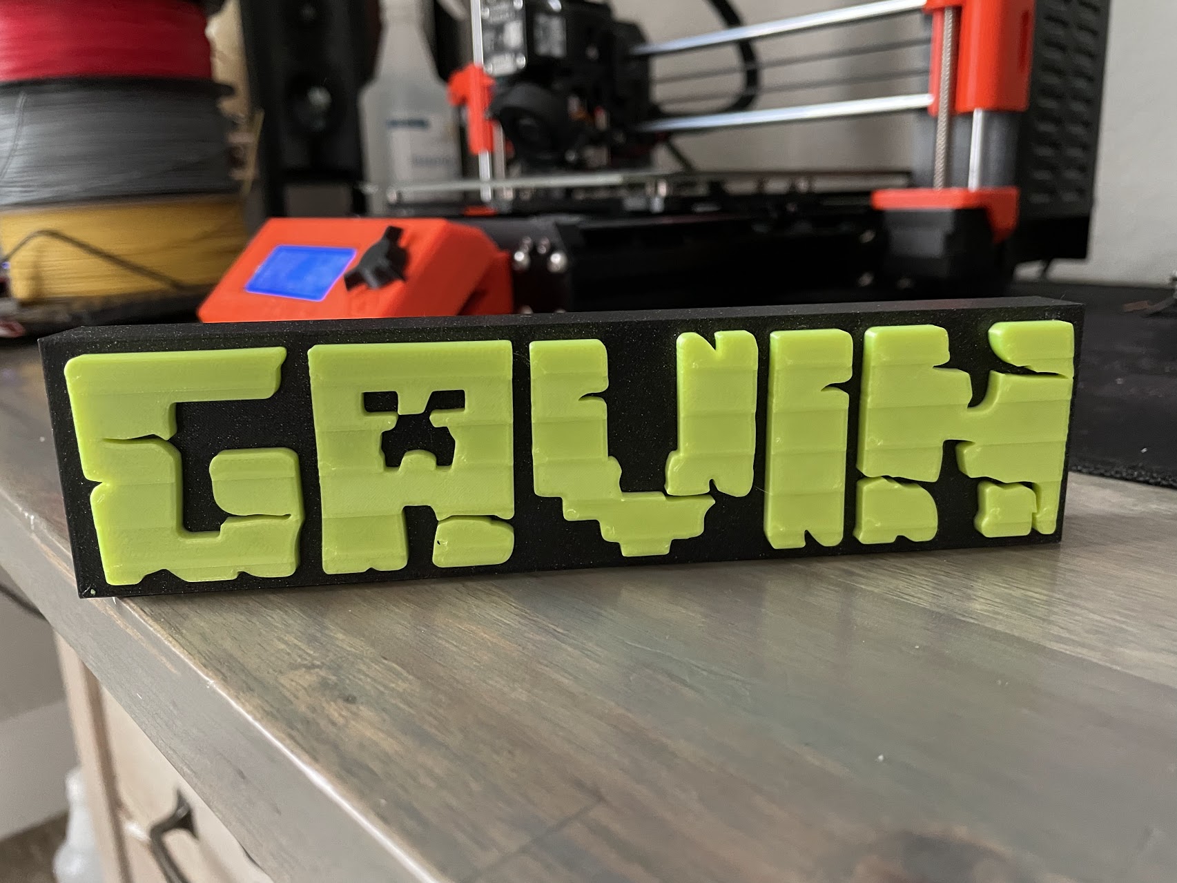 Gavin Minecraft Creeper Nametag por OAFNATION | Descargar modelo STL ...