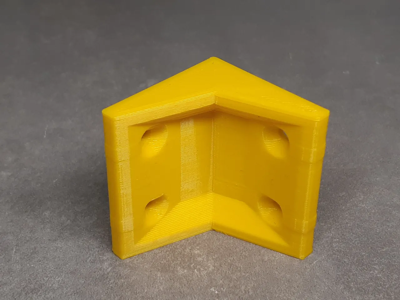 Corner Bracket (optimized for 3D printing) by 3D_Workspace | Download ...