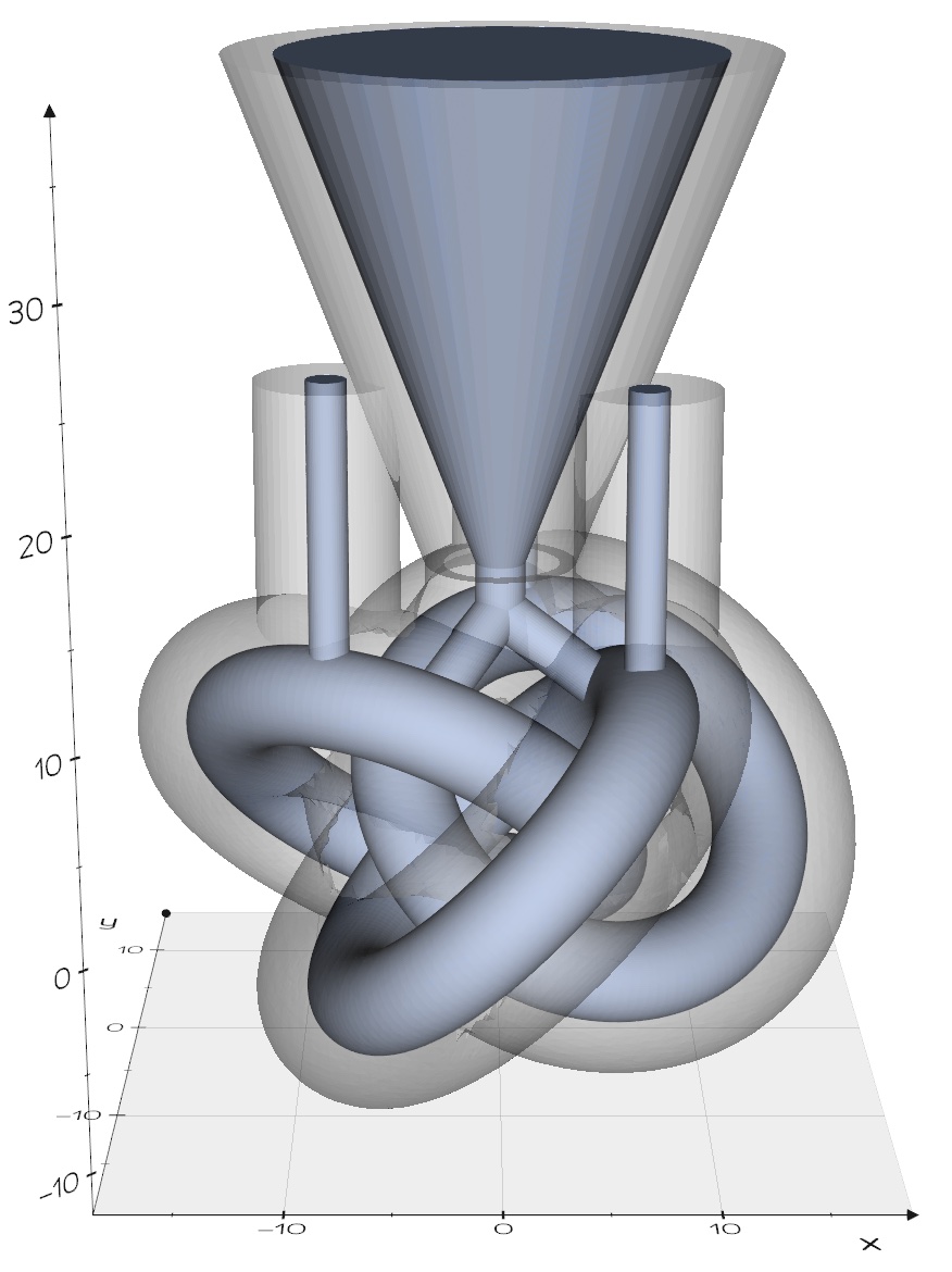 Water-soluble mold for cast-metal Linked Rings by Bruce Lucas ...