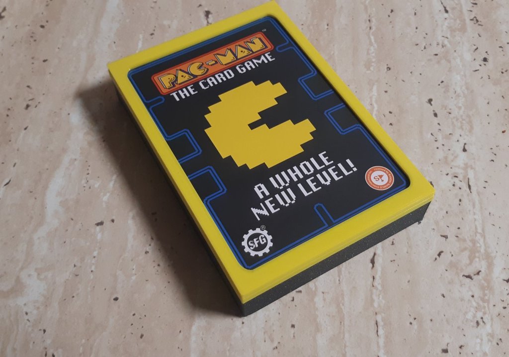 Pac-Man: The Card Game - Box for cards - Game insert by 3Details ...