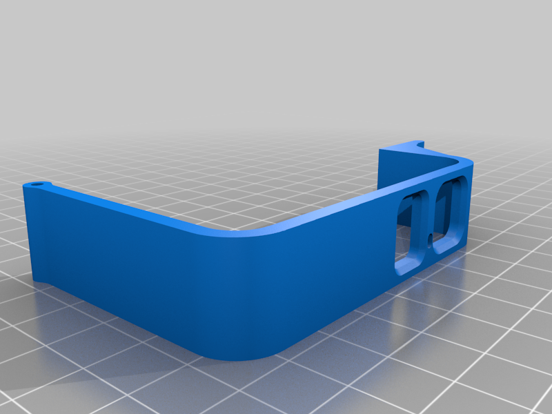 Insta 360 one R 3D printed VERTICAL CASE por Carlos | Descargar modelo ...