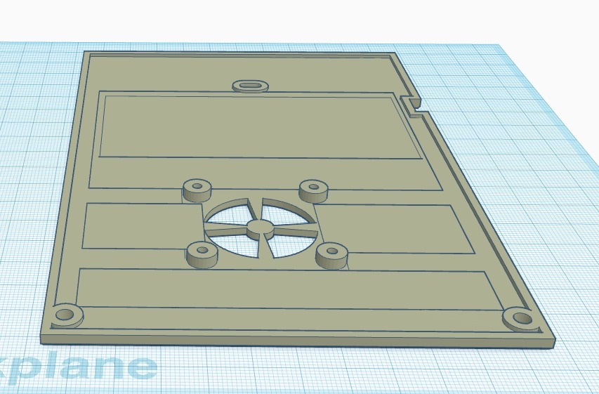 Modified Control-box Cover and fitting fan guard (Remix) by rmpel ...