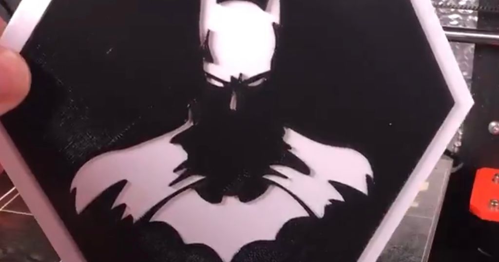 Hexwall - Batman tile by IR Blinx | Download free STL model ...