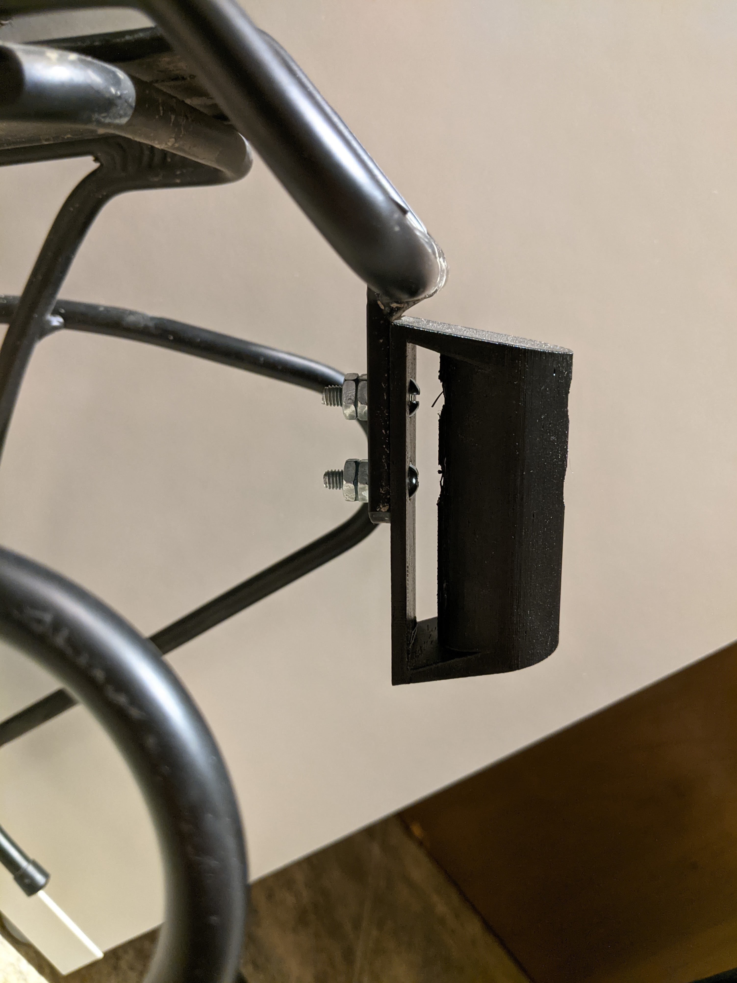Bicycle Rack Light Mount Adapter for straight/vertical tabs by ...