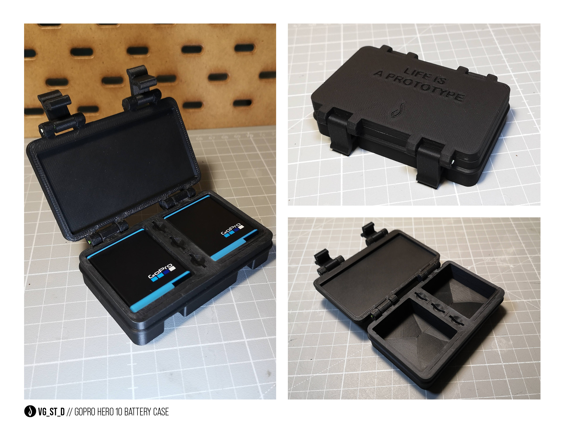 GOPRO HERO 10 Battery Case von VG_ST_D | Kostenloses STL-Modell ...