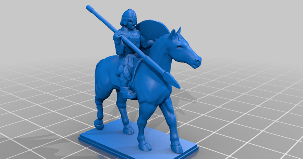 Late Antiquity - Roman Medium Cavalry by Guy_montag | Download free STL ...