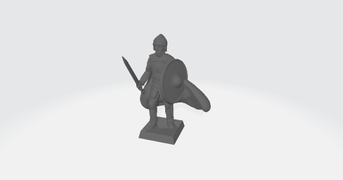 Generic Medieval Commander by Guy_montag | Download free STL model ...