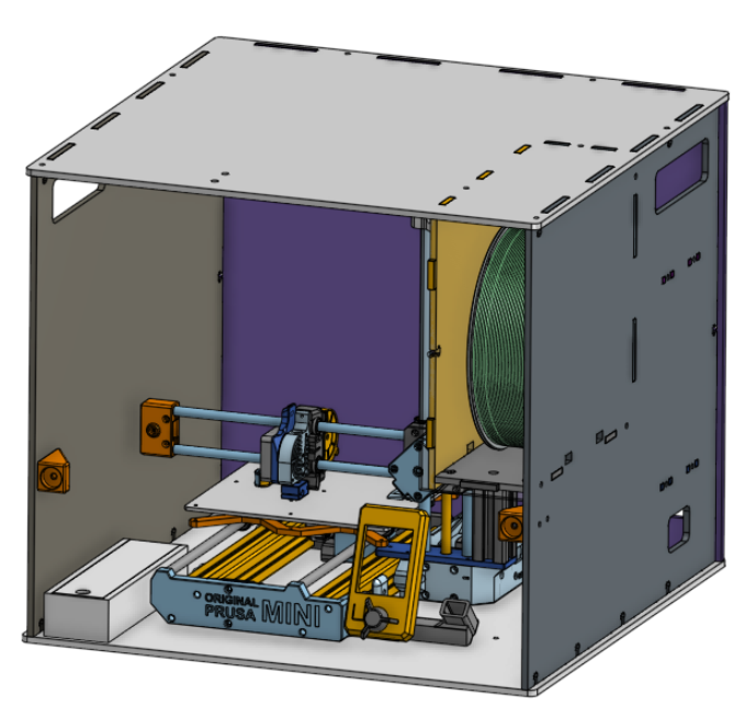 Spectrum - Prusa Mini Box by Spectrum3847 | Download free STL model ...