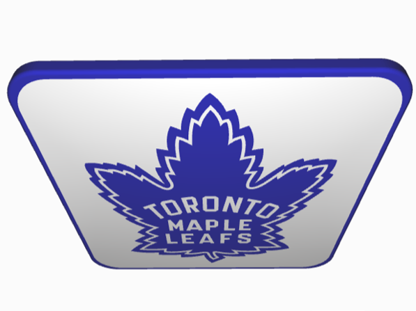 NHL Toronto Maple Leafs Coaster by MERoy | Download free STL model ...