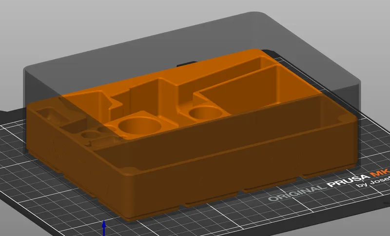 Gridfinity bottom for magnetized airbrush storage by oXiVanisher | Download free STL model ...