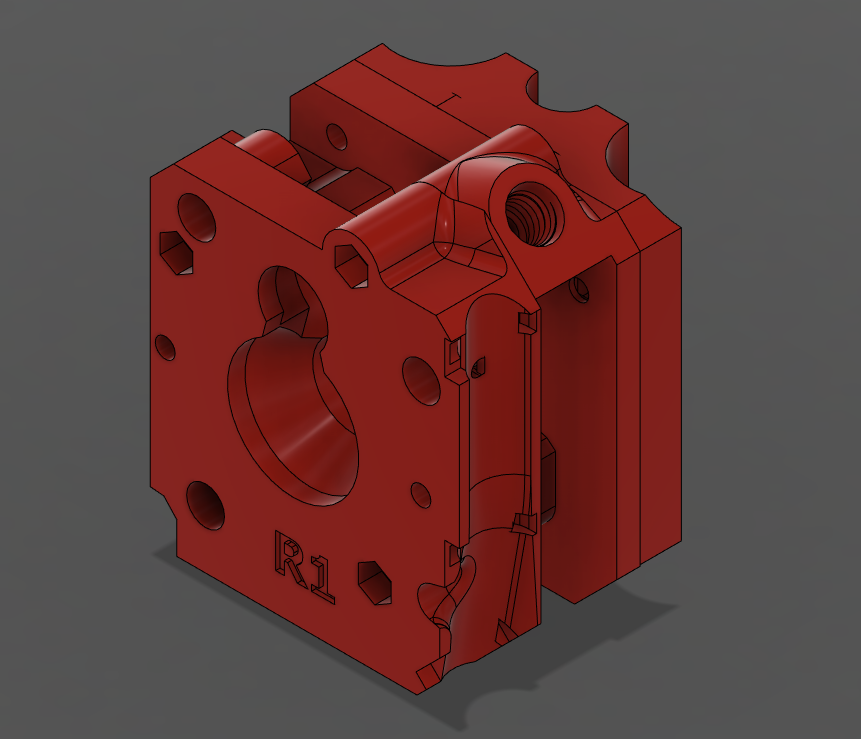 Prusa MINI Internal Filament Sensor (IFS) by Fra085 | Download free STL ...