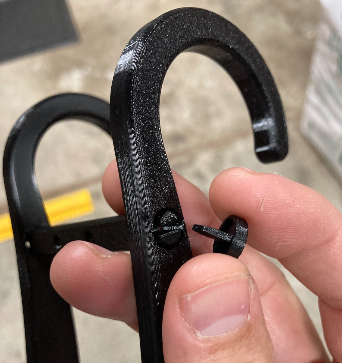 Endcap Lock for Filament Spool Holder by cookiecrook | Download free ...