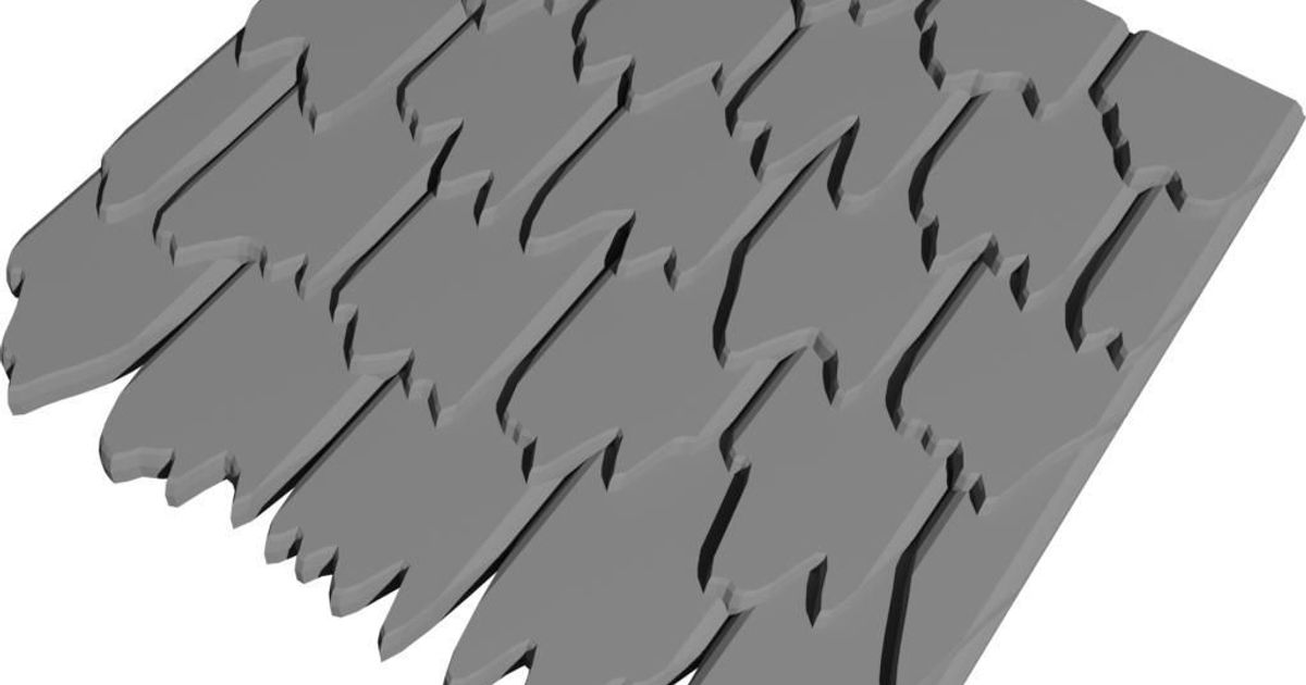 Roof example parts by Udo's 3D World | Download free STL model ...