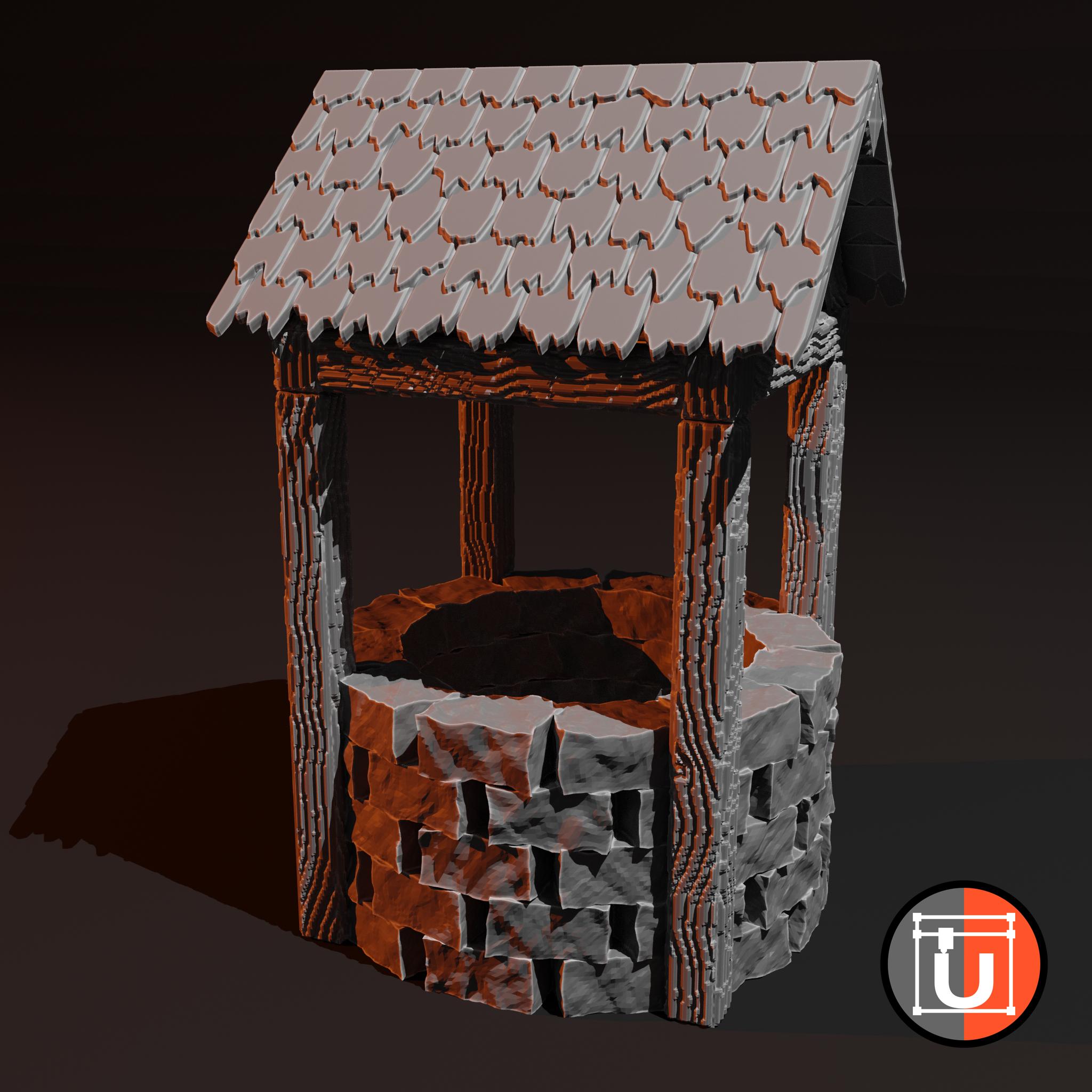 Fantasy Well by Udo's 3D World | Download free STL model | Printables.com