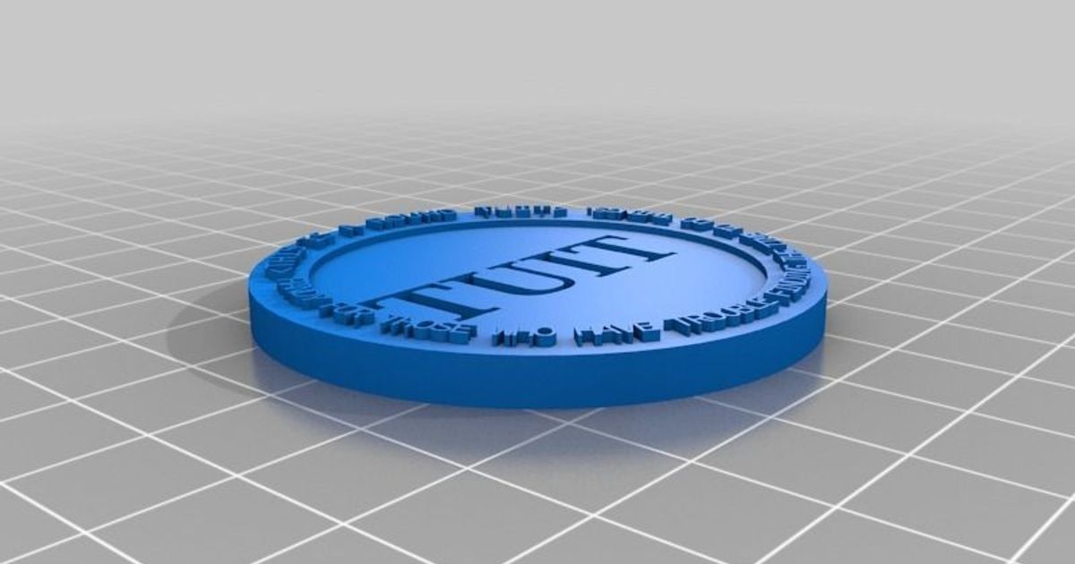 Round Tuit by Sandy Wrestler | Download free STL model | Printables.com