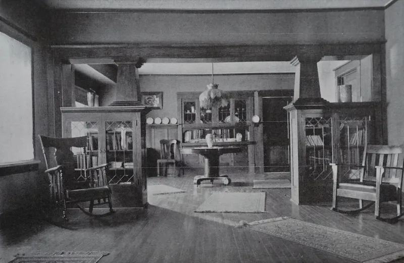 MIssion/Craftsman Colonnades/Bookshelves #1, 1:12 by litlnemo ...