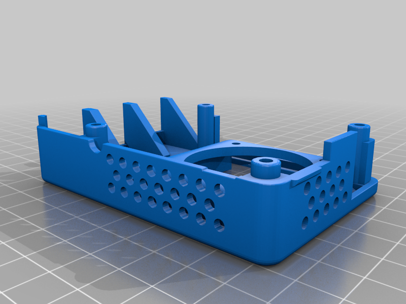 Rear Raspberry Pi 4B Octoprint Case Optimized for NOCTUA by ThePes76 ...