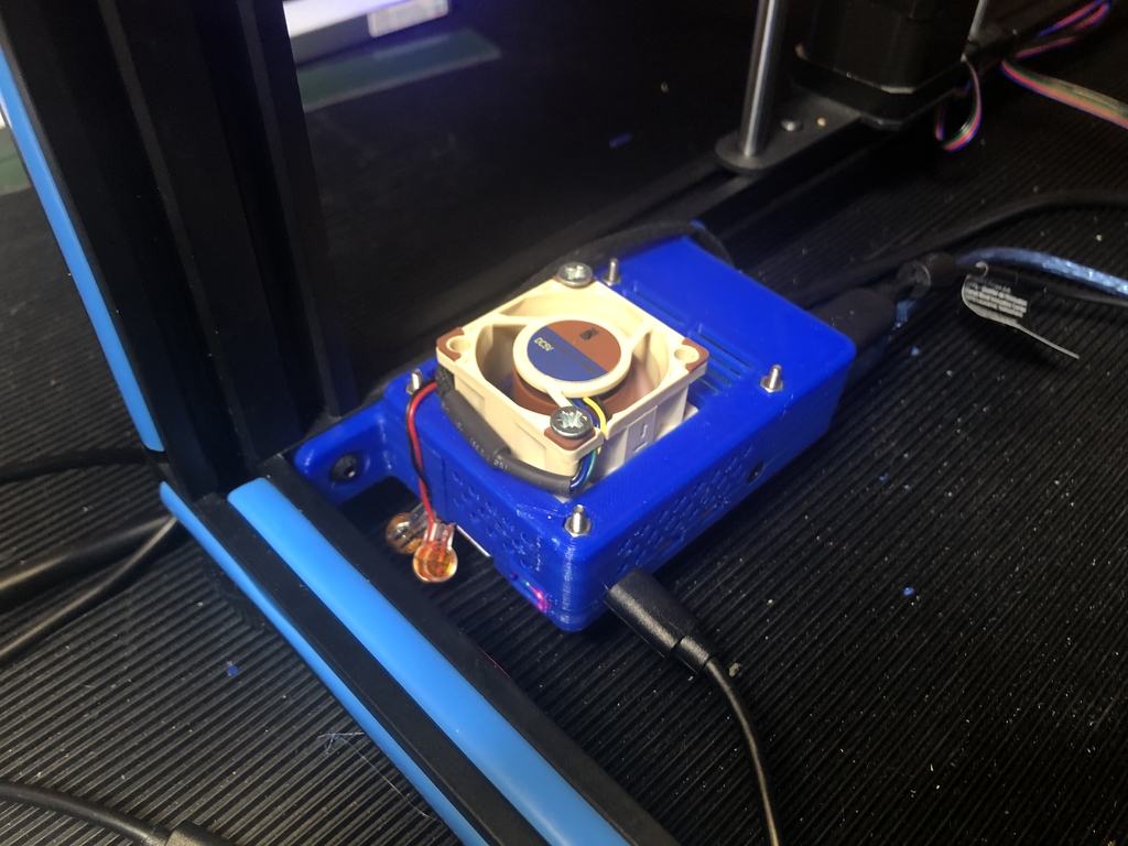 Rear Raspberry Pi 4B Octoprint Case Optimized for NOCTUA by ThePes76 ...